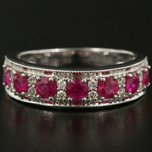 Effy | Jewelry | Effy Ring 235 Ct Diamond Ruby Amore Collection 4k Gold ...